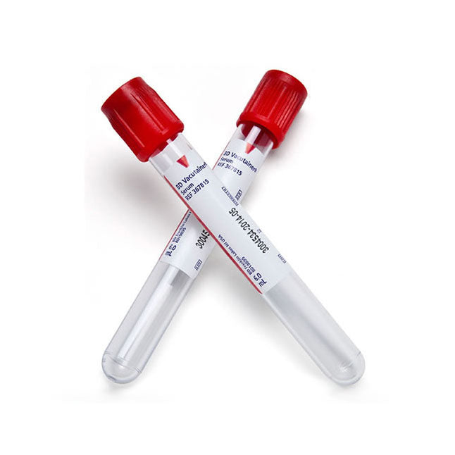 Vacutainer Plus Collection Tube 13mmx100mm 6ml Red Closure Cap Sterile ...