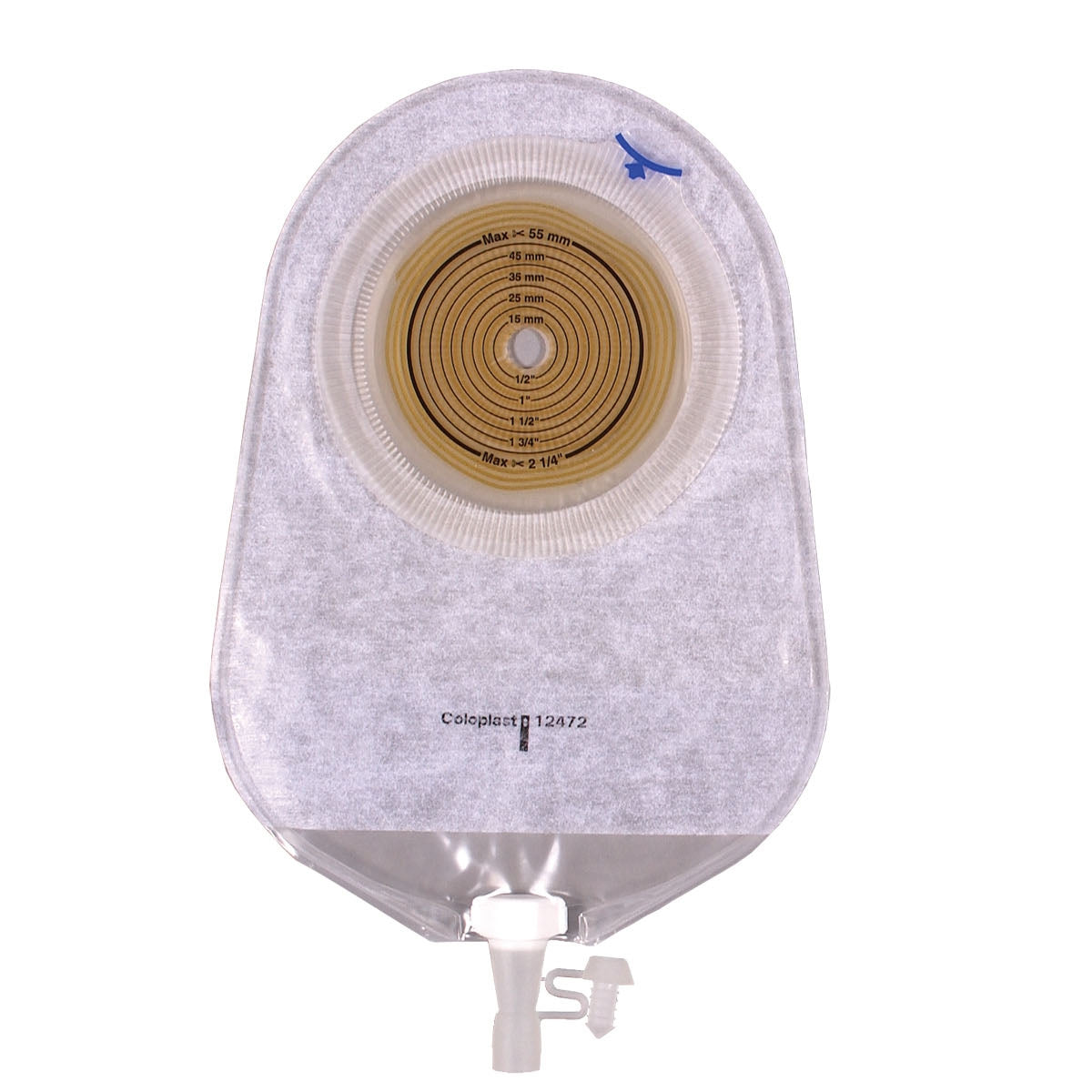 Urostomy Pouch Assura® One-piece System 10-3/4 Inch Length Convex, Pre ...