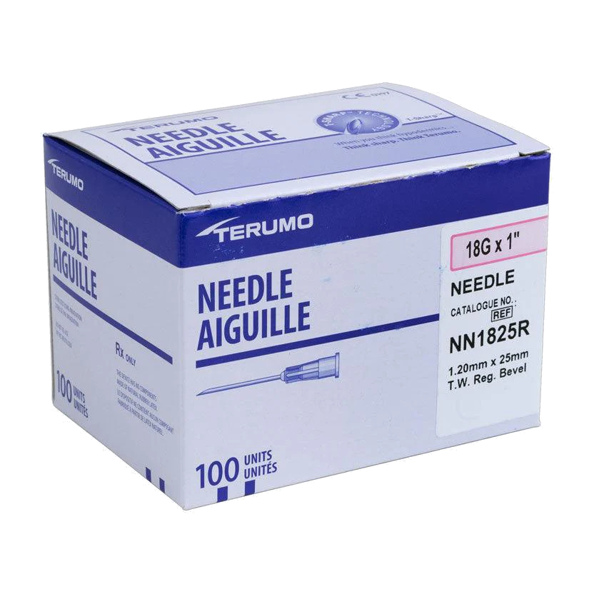 Needle Hypo 18g X 1", Thin Wall. – BeHope