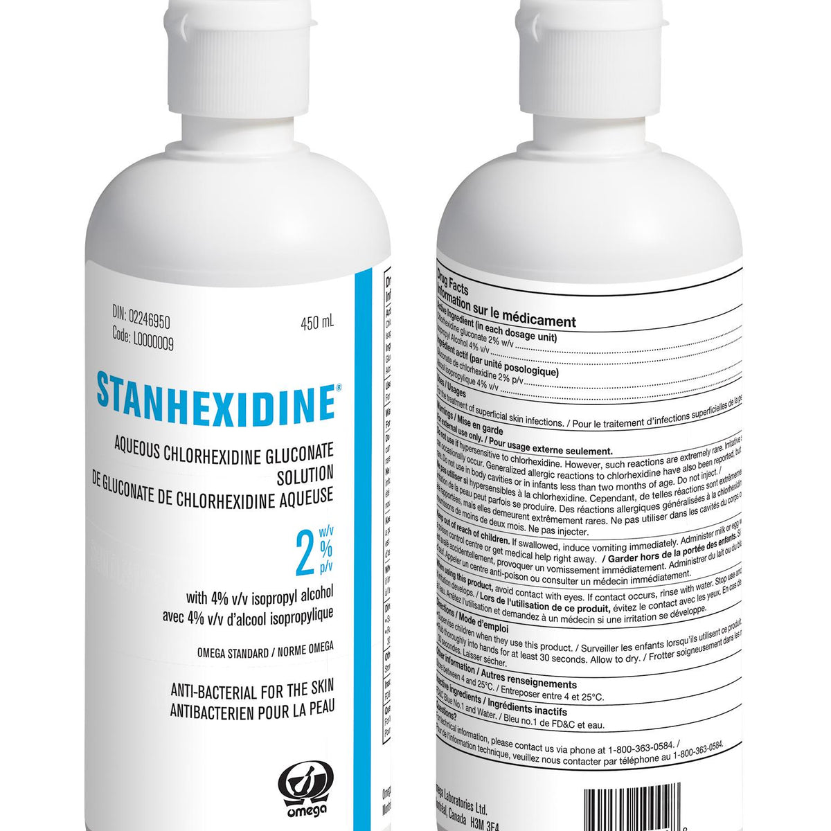 Stanhexidine Aqueous Chlorhexidine Gluconate 2% With Isopropyl Alcohol ...