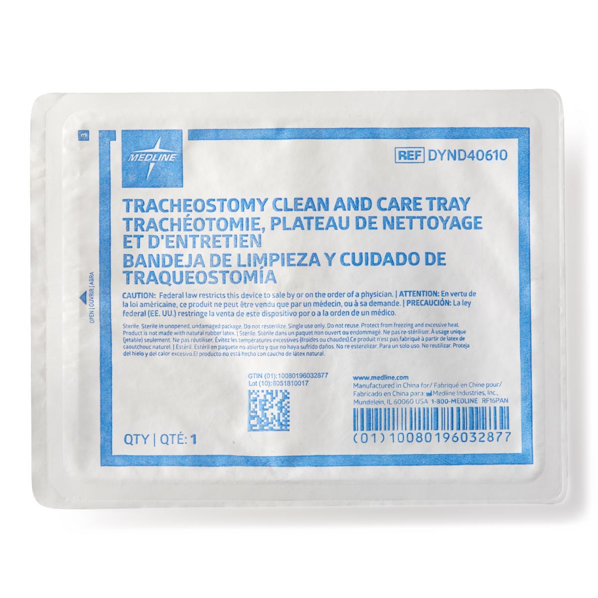 Tracheostomy Care Tray Sterile – BeHope